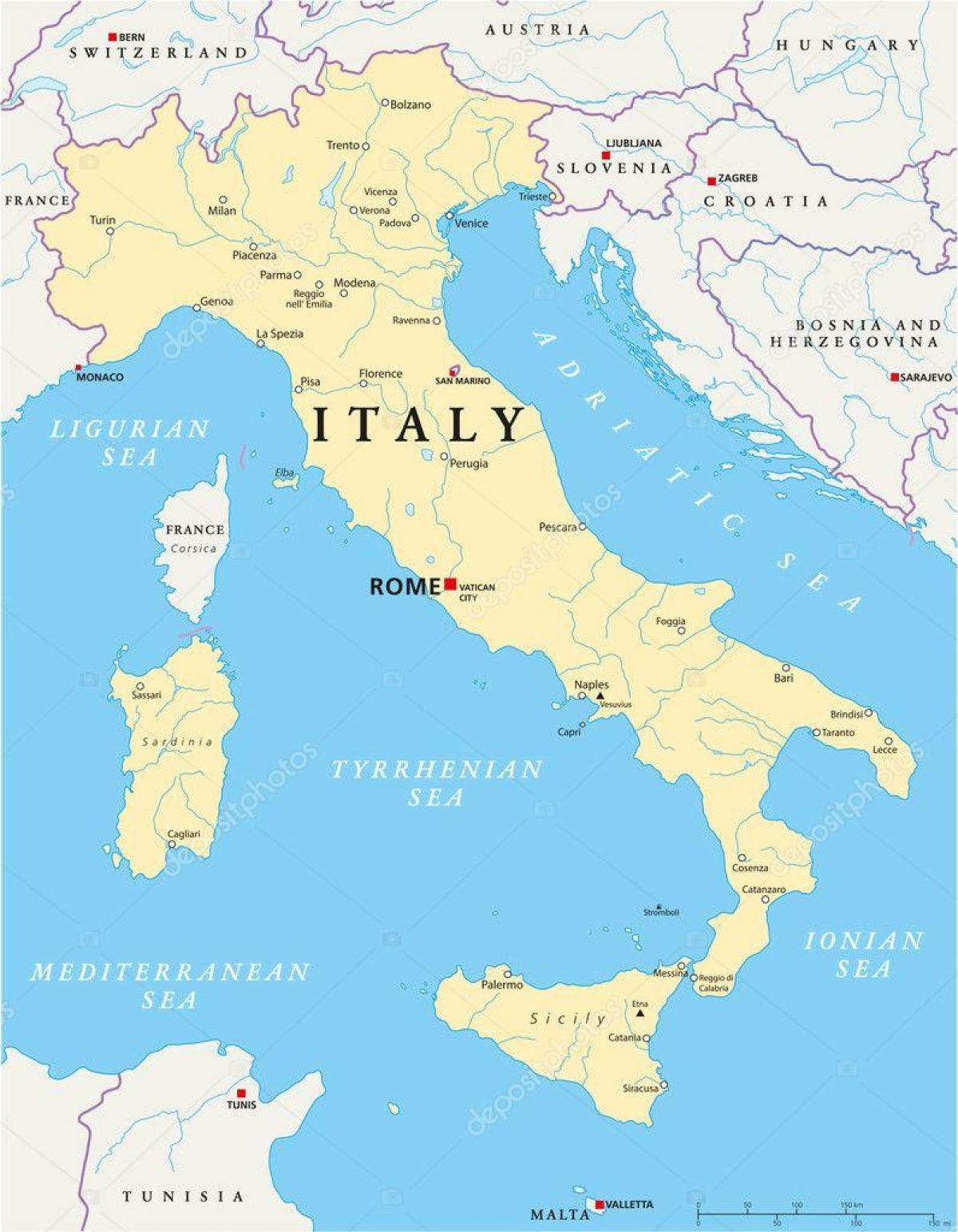 Cidade do vaticano Italia mapa - Mapa do vaticano Italia (Lazio - Italia)
